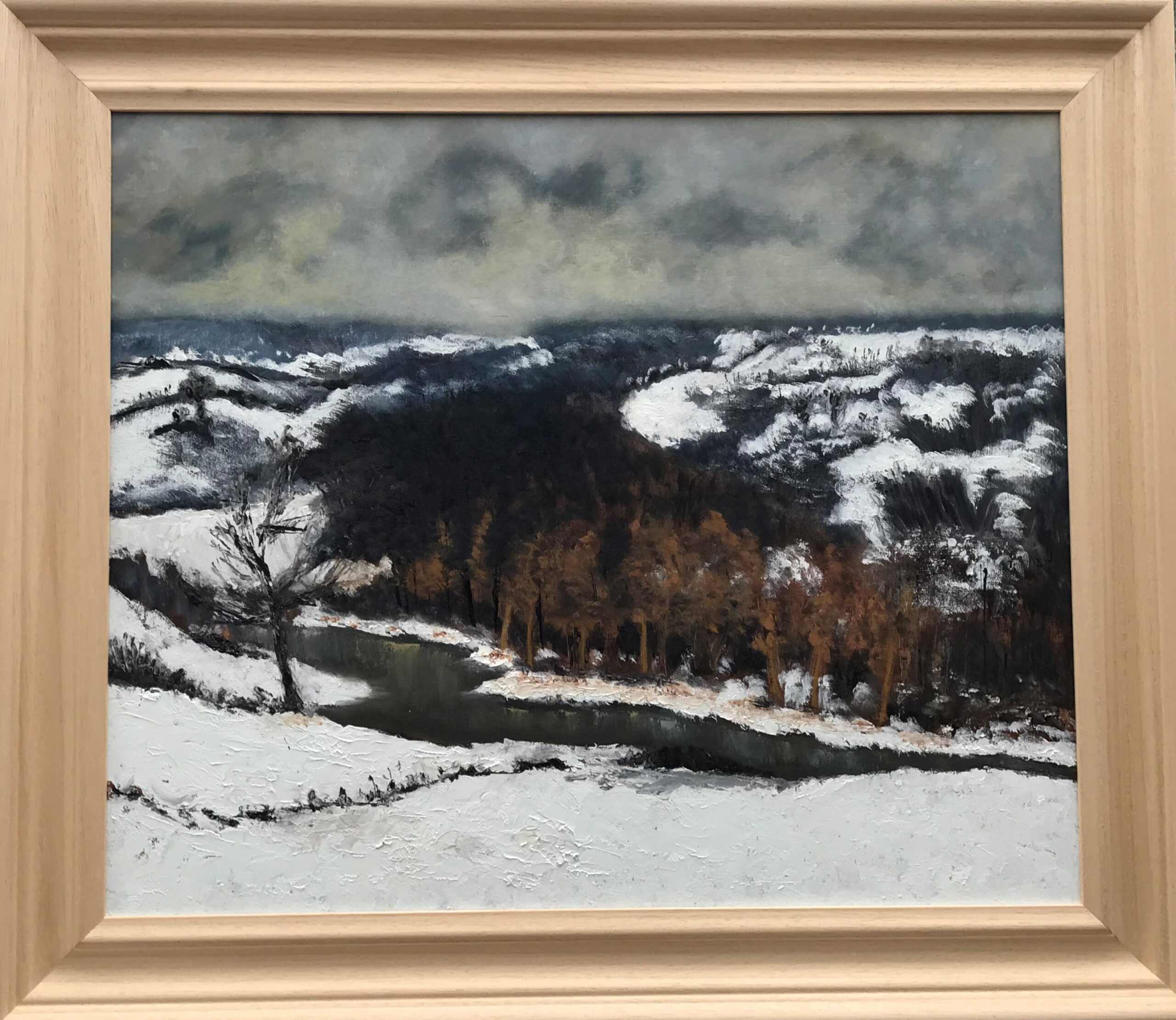 Marie Baird a contemporary artist painting in oils and mixed media ...